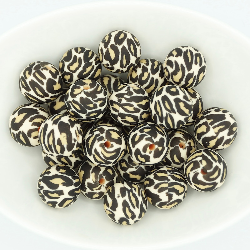 Leopard Print Beads - Etsy