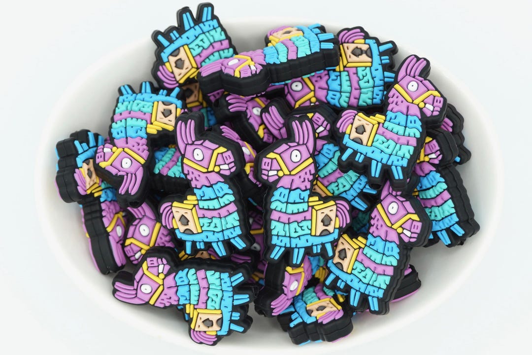 Llama Pinata *2 & 5 Bead Packs* | Silicone Focal Bead | Character Bead ...