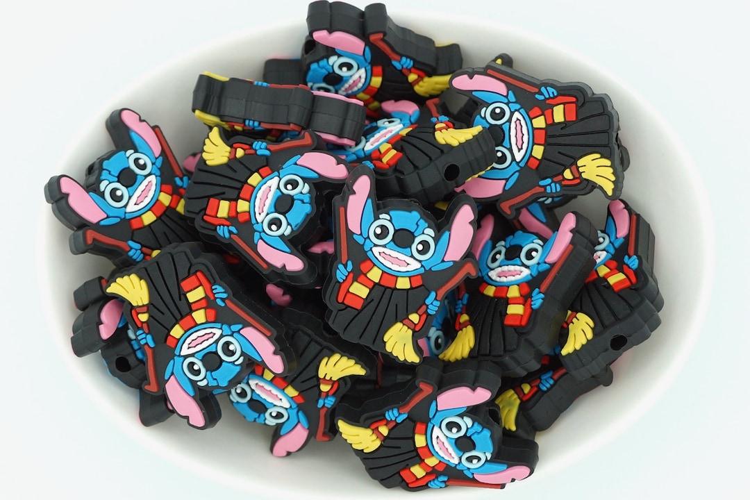 Wizard Alien PVC Focal Bead 2 & 5 Bead Packs Character Bead DIY Craft ...