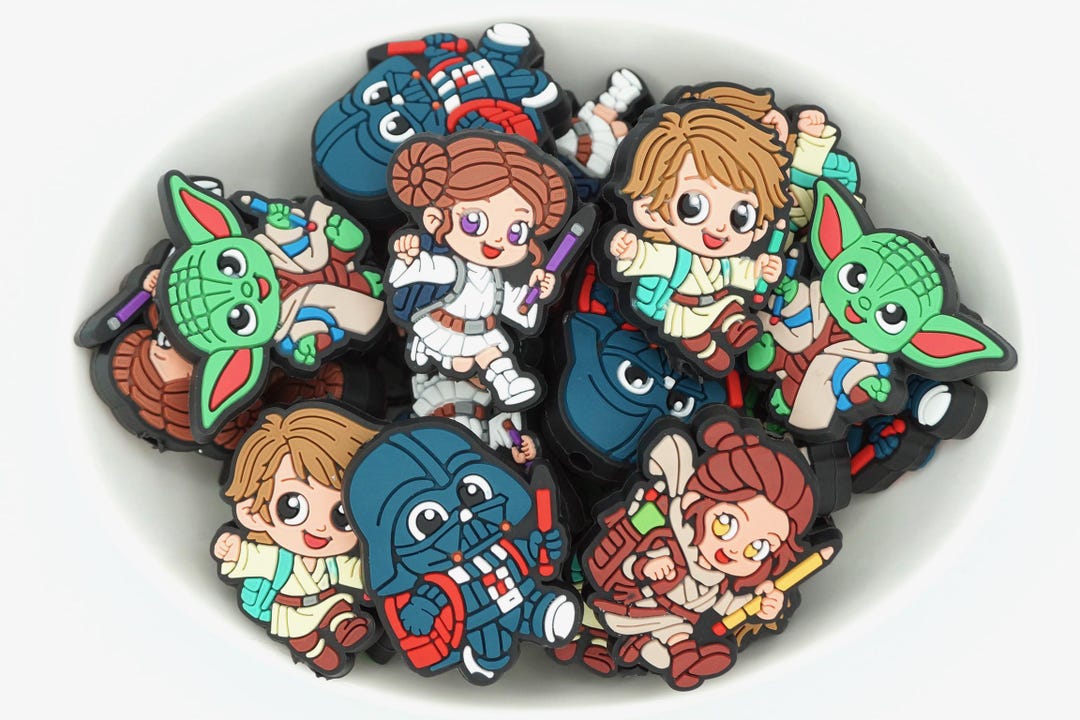 Backpack Pals Star Kids PVC Focal Beads 2 & 5 Bead Packs DIY Craft ...