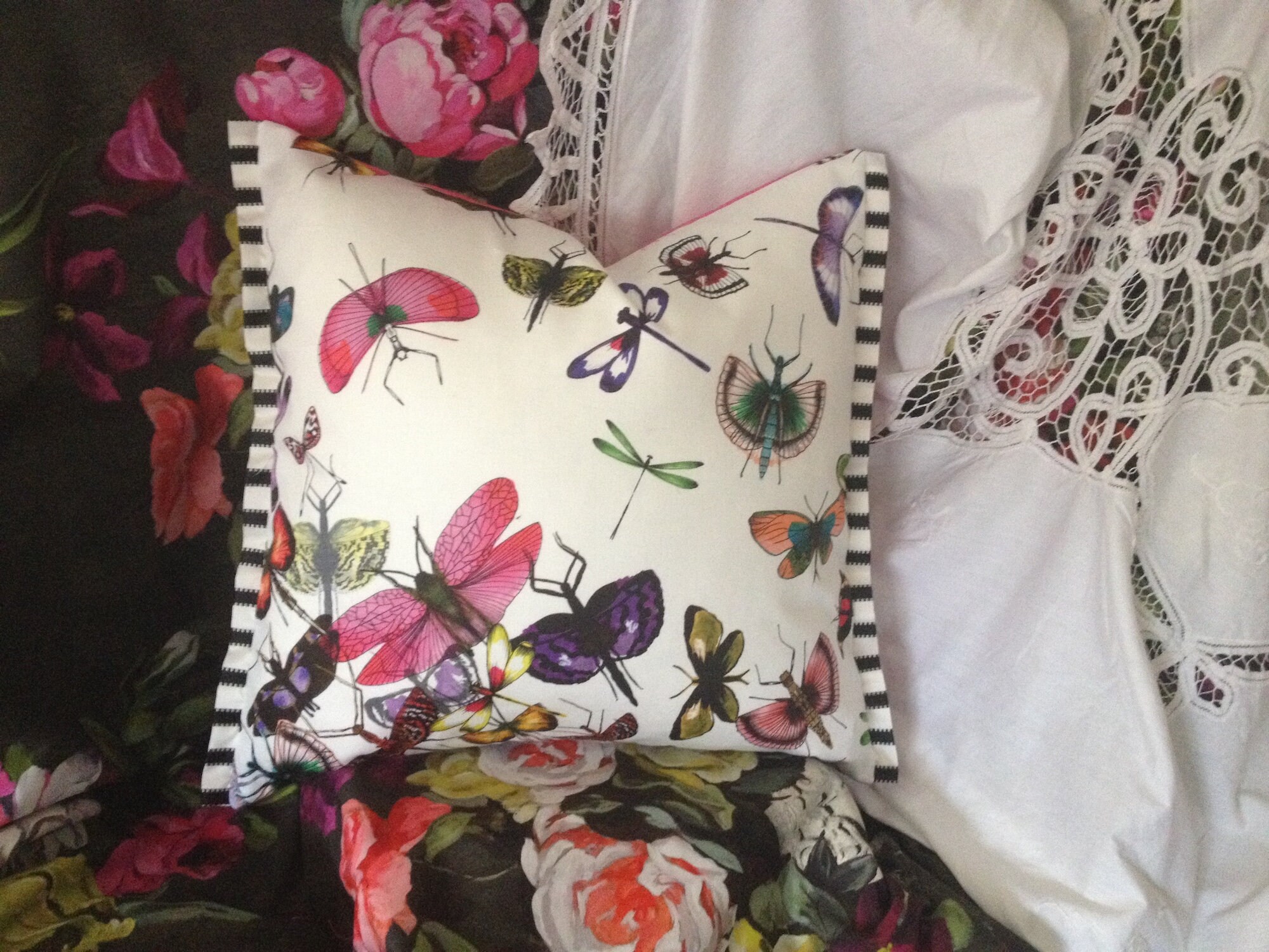Designers Guild Christian Lacroix Fabric Cushion Cover - Etsy