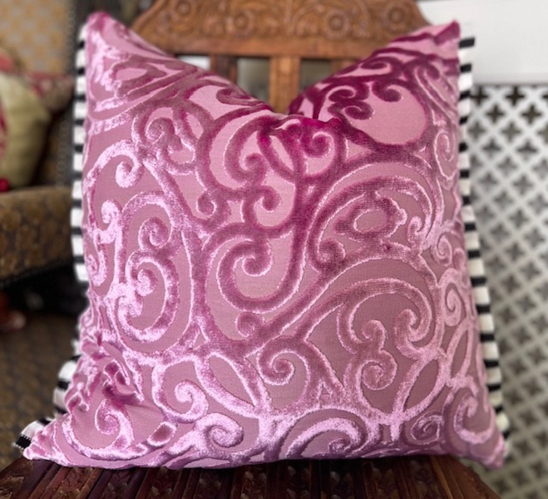 Designers Guild Fabric Rochester Cushion Cover Franchini Trim - Etsy