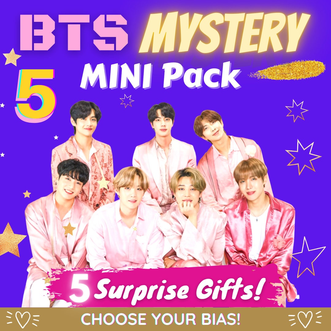 BTS Bias Mini Pack contenant 5 cadeaux surprise Ajoutez une - Etsy France