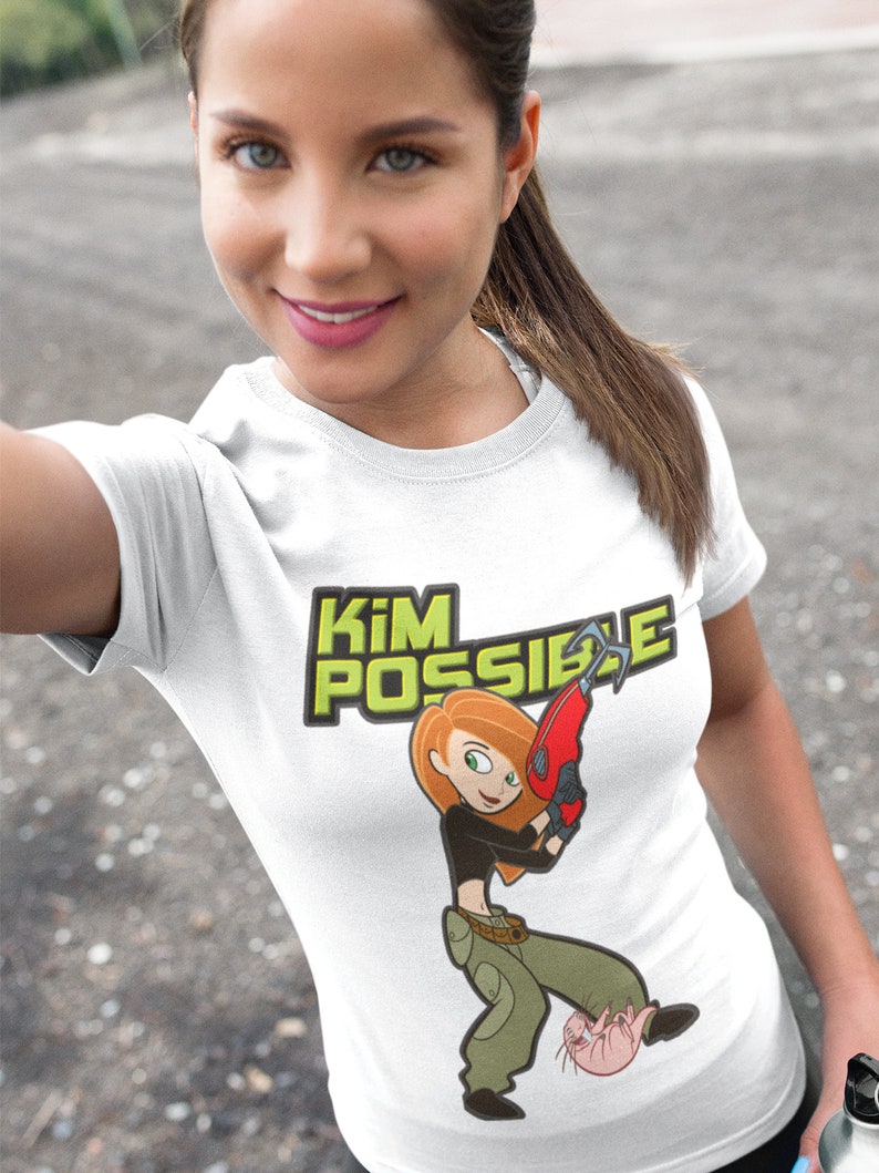 Disney T-shirt Kim Possible Shirt Tshirt Funny Giftunisex | Etsy