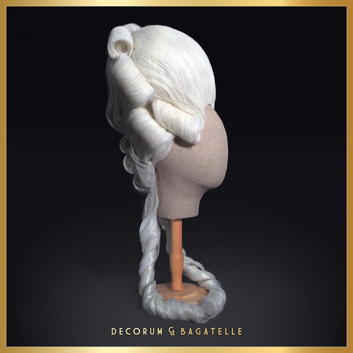 WIG souveraine Wig Marie-antoinette Pouf - Etsy