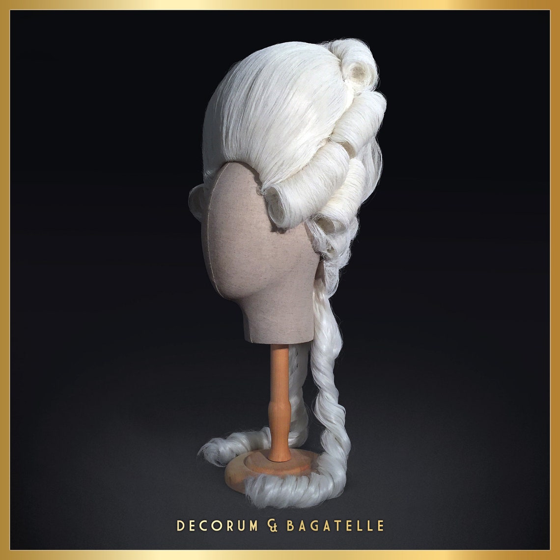 WIG souveraine Wig Marie-antoinette Pouf - Etsy