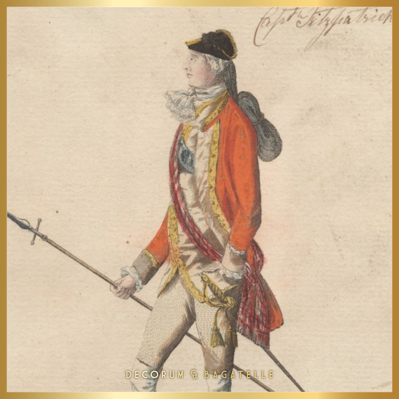 Perruque catogan Postiche Clubbed Hair Tail Wig - Etsy