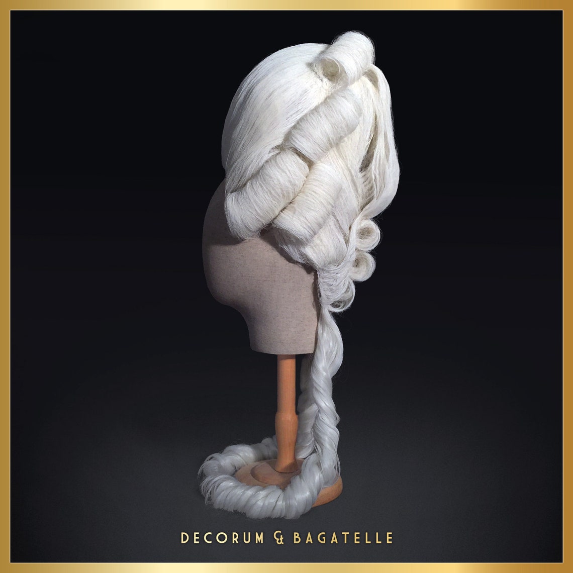 WIG souveraine Wig Marie-antoinette Pouf - Etsy