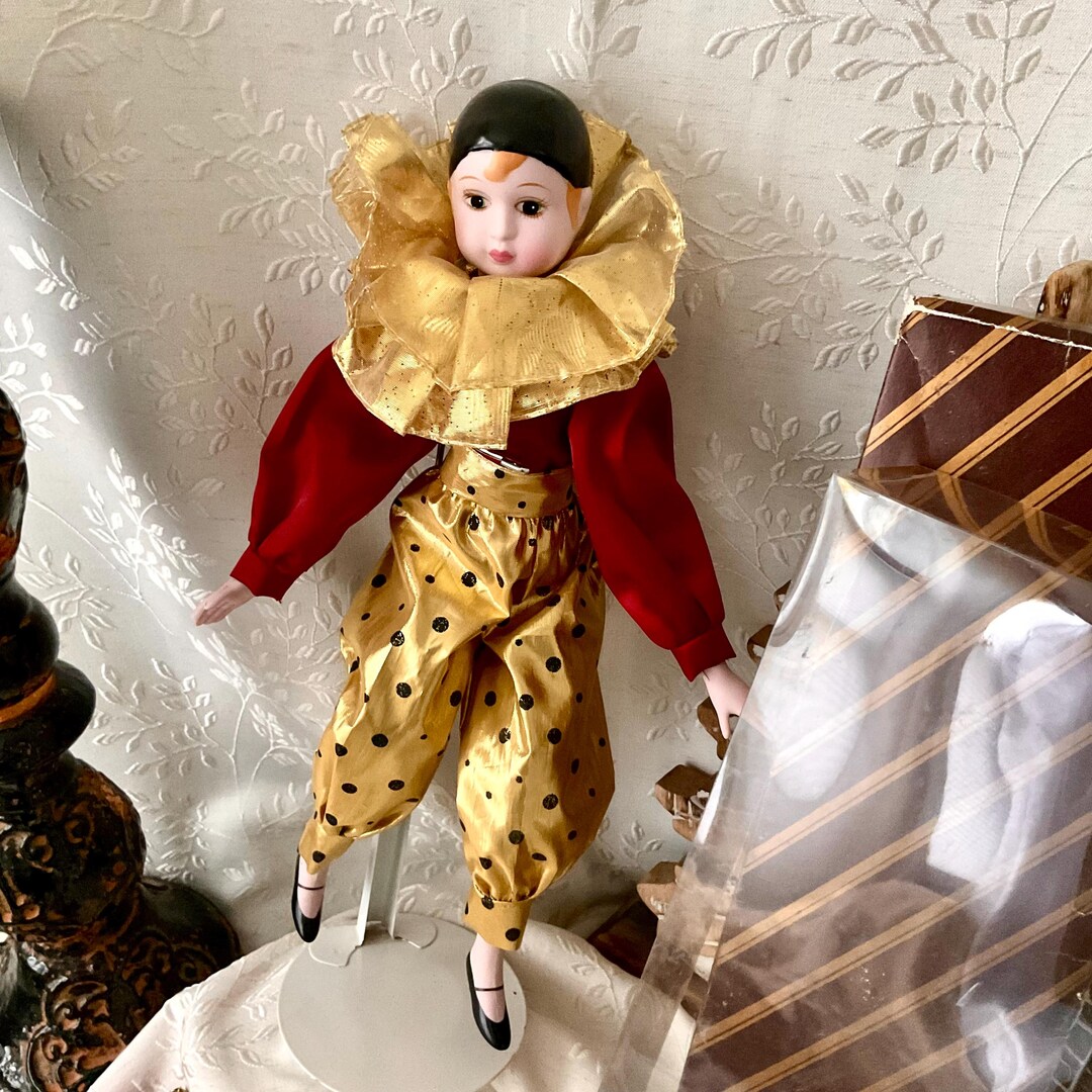 Vintage Posable Porcelain Figure 15.5 - Etsy