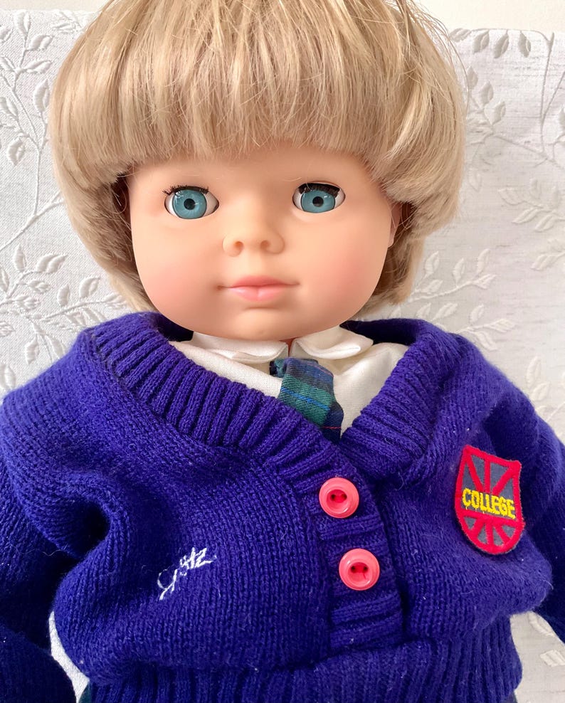 Vintage Götz Collectible Doll 1980’s - 1990’s Prep School Uniform 21 ...