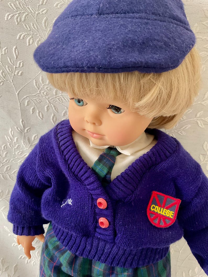 Vintage Götz Collectible Doll 1980’s - 1990’s Prep School Uniform 21 ...
