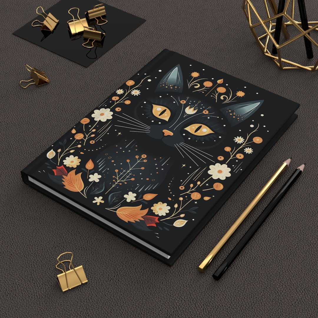 Scandinavian Botanical Gift | Folk Art Journal | Hygge Desk Accessory ...