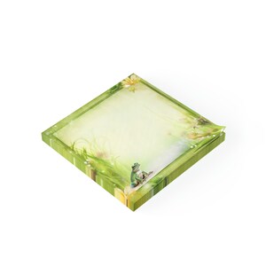 Frog Sticky Notes Stationery Memo Pad Frog Stationery Adhesive Notes ...