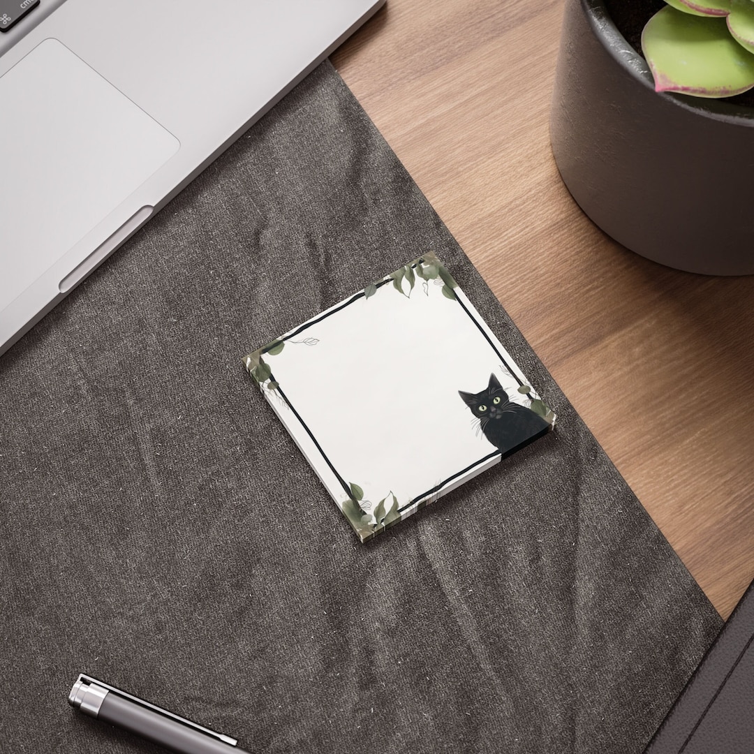 Cat Sticky Notes | Kitty Sticky Notes | Kawaii Animal Reminder Notes ...