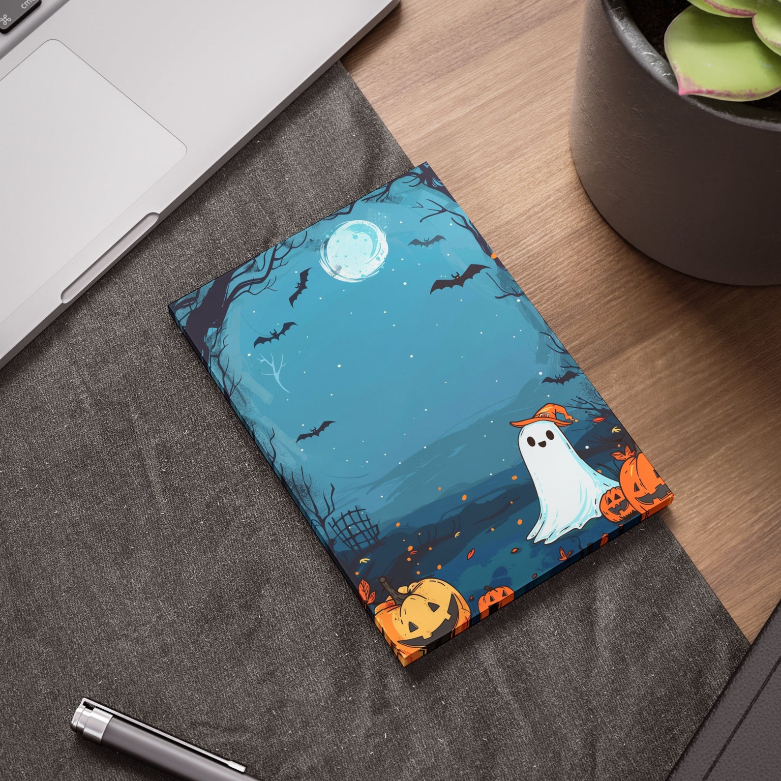 Super Cute Spooky Ghost Sticky Pad | Halloween Inspired Desk ...