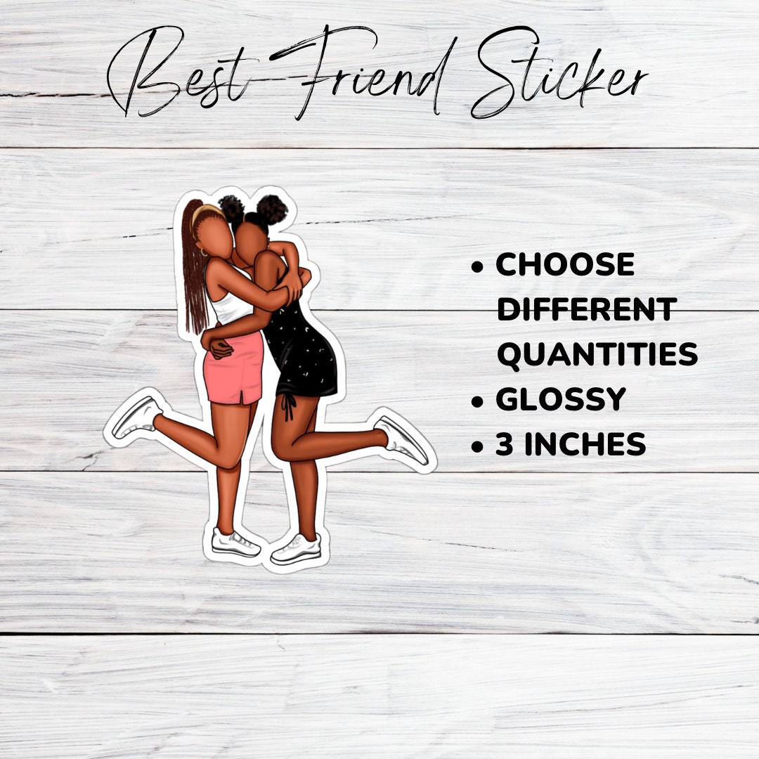 Best Friend Stickers Stickers Planner Stickers Notebook - Etsy