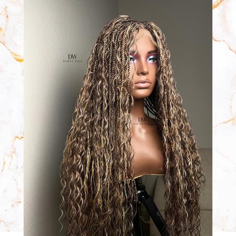 Boho Blonde Braids - Etsy