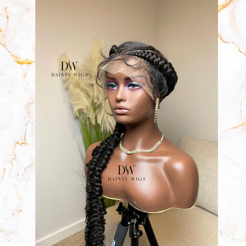 Cornrow Wig - Etsy