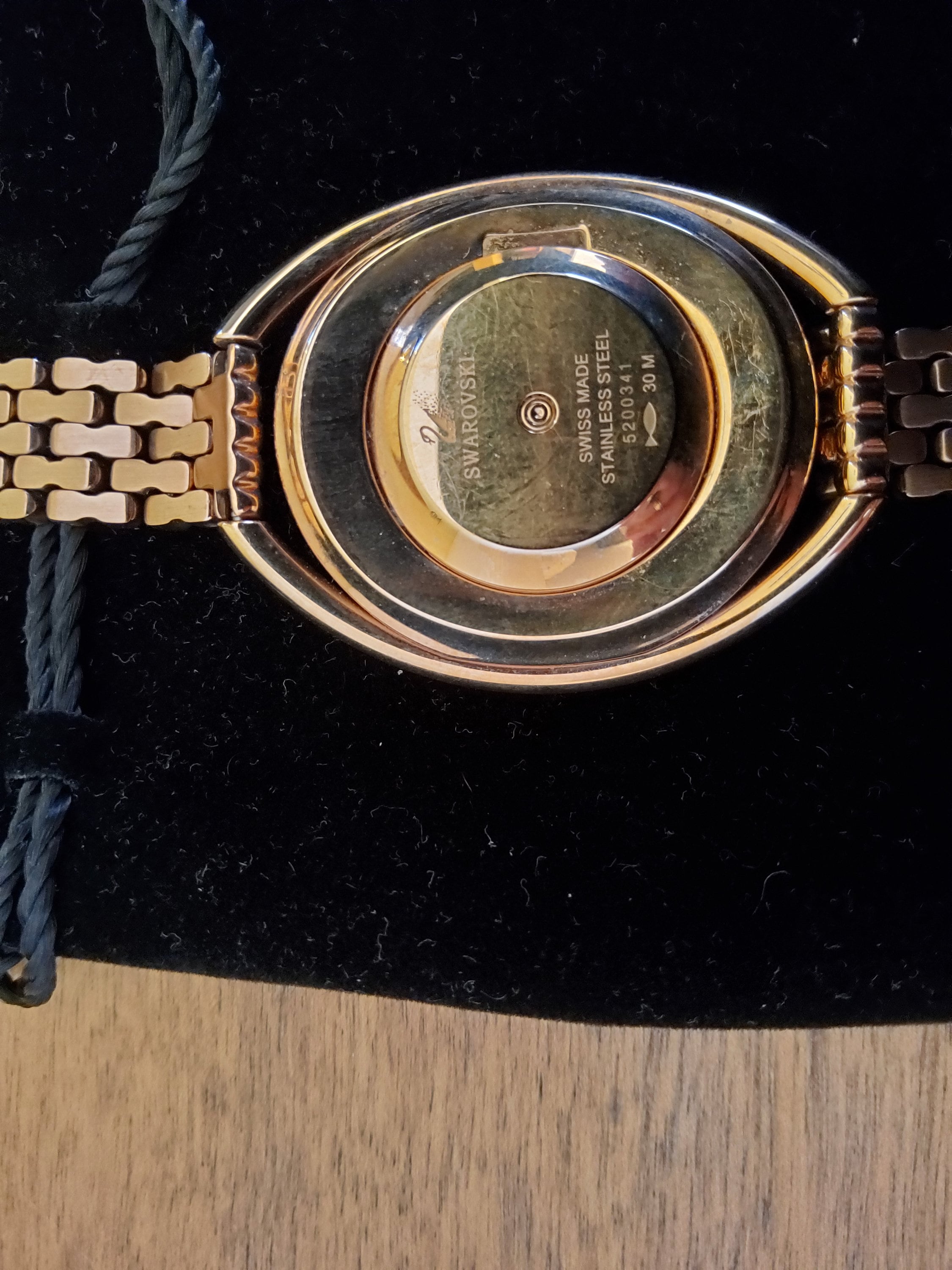 Swarovski Crystalline Oval Stainless Steel Watch in Rose Gold - Etsy