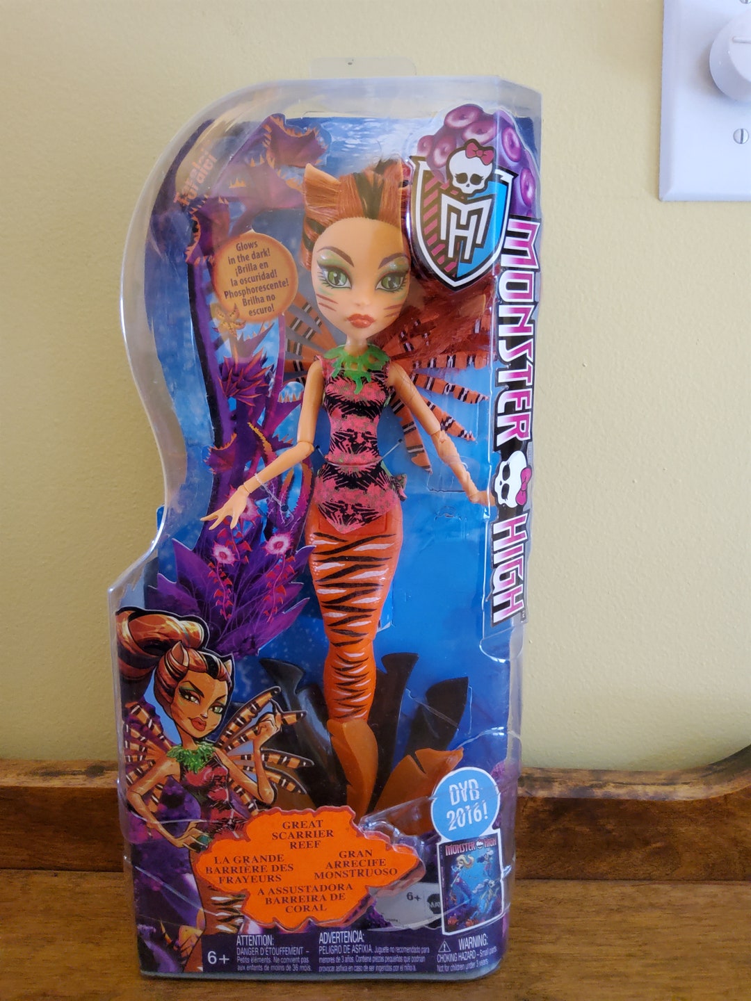 Monster High Great Scarrier Reef Toralei Doll - Etsy