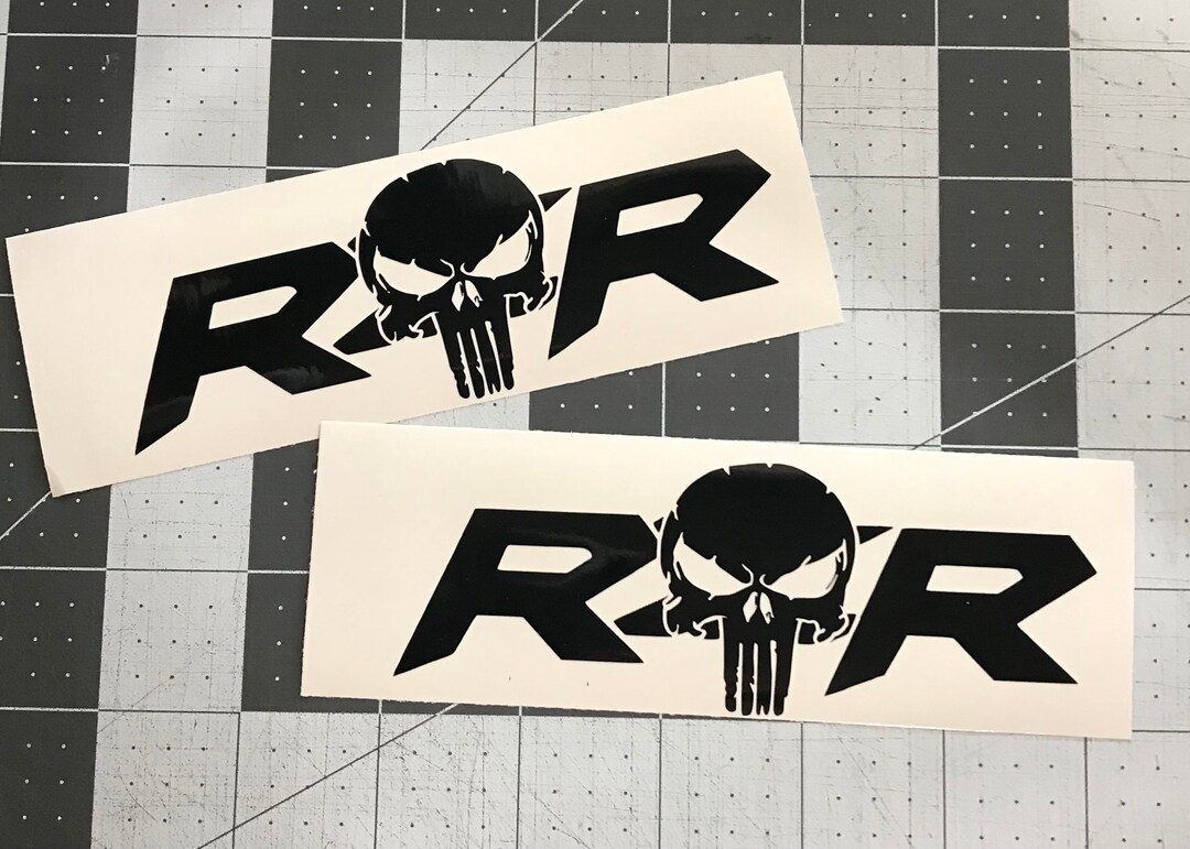 Razor RZR Punisher Custom Decal Polaris RZR Punisherside by - Etsy