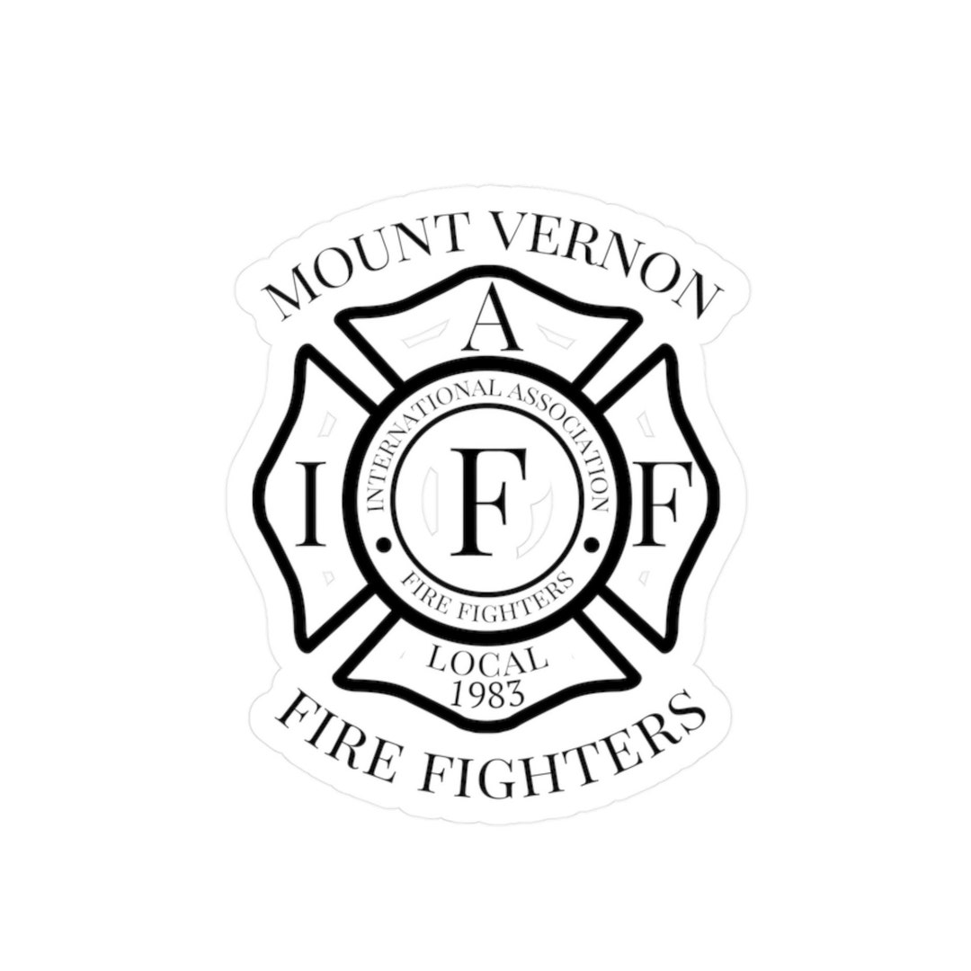 Custom Fire Department Logo Kiss-cut Vinyl Decal - Etsy