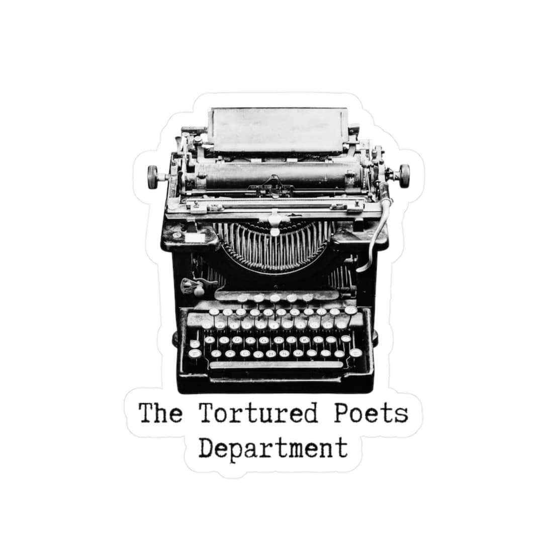 The Tortured Poets Department Typewriter, Taylor Swift Lyrics, Eras ...