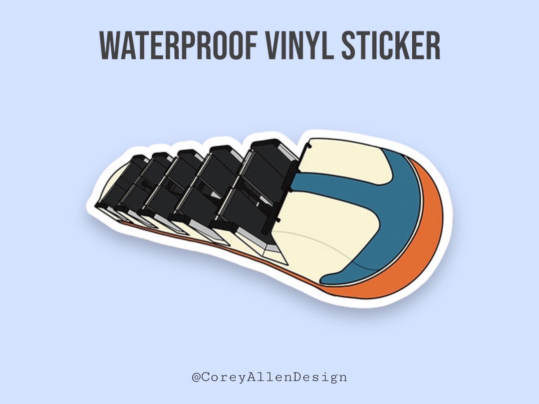 Disaster Transport Waterproof Vinyl Sticker | Cedar Point Sticker ...