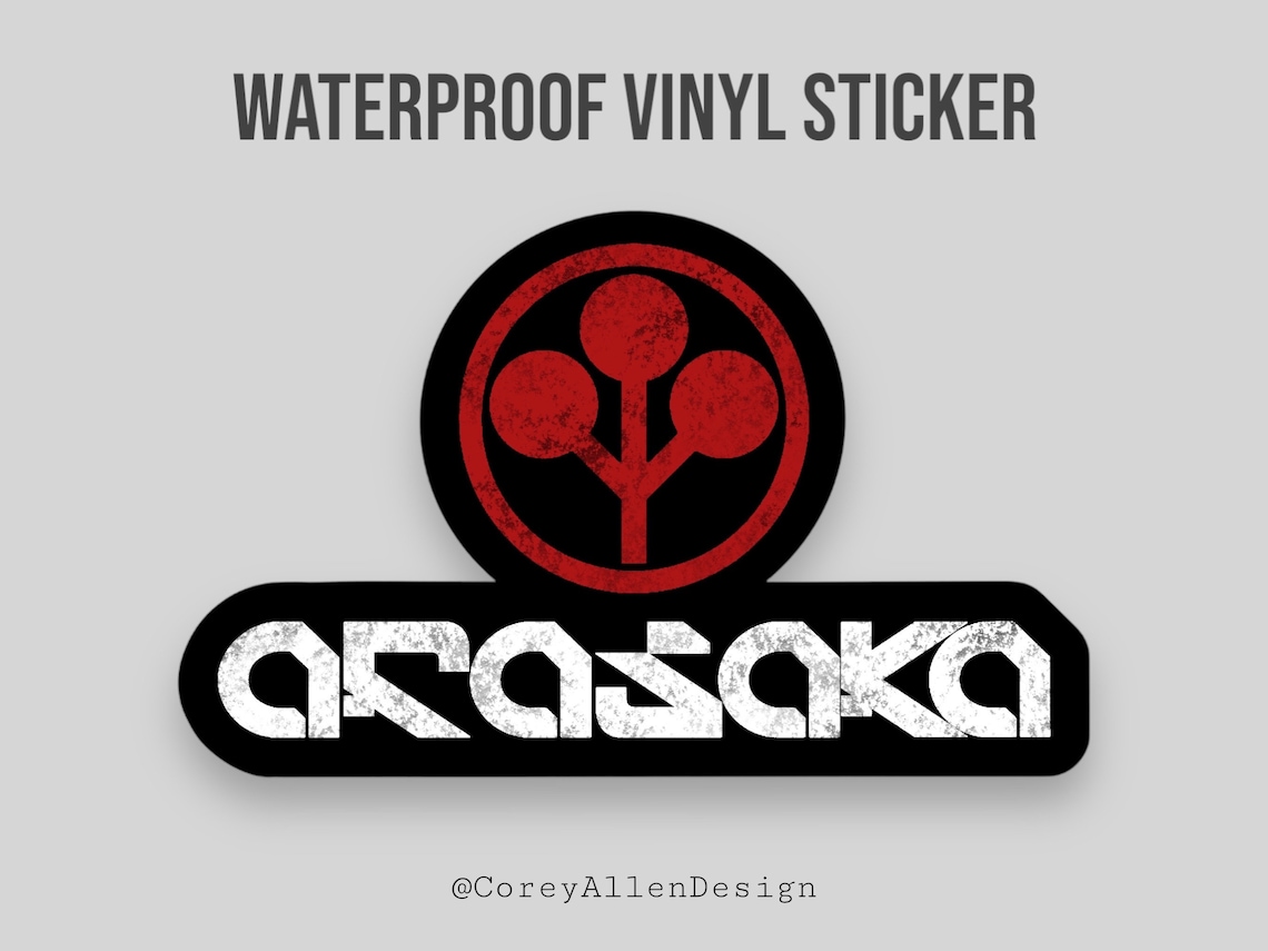 Arasaka Cyberpunk Waterproof Vinyl Sticker Yorinobu Sticker Cyberpunk ...