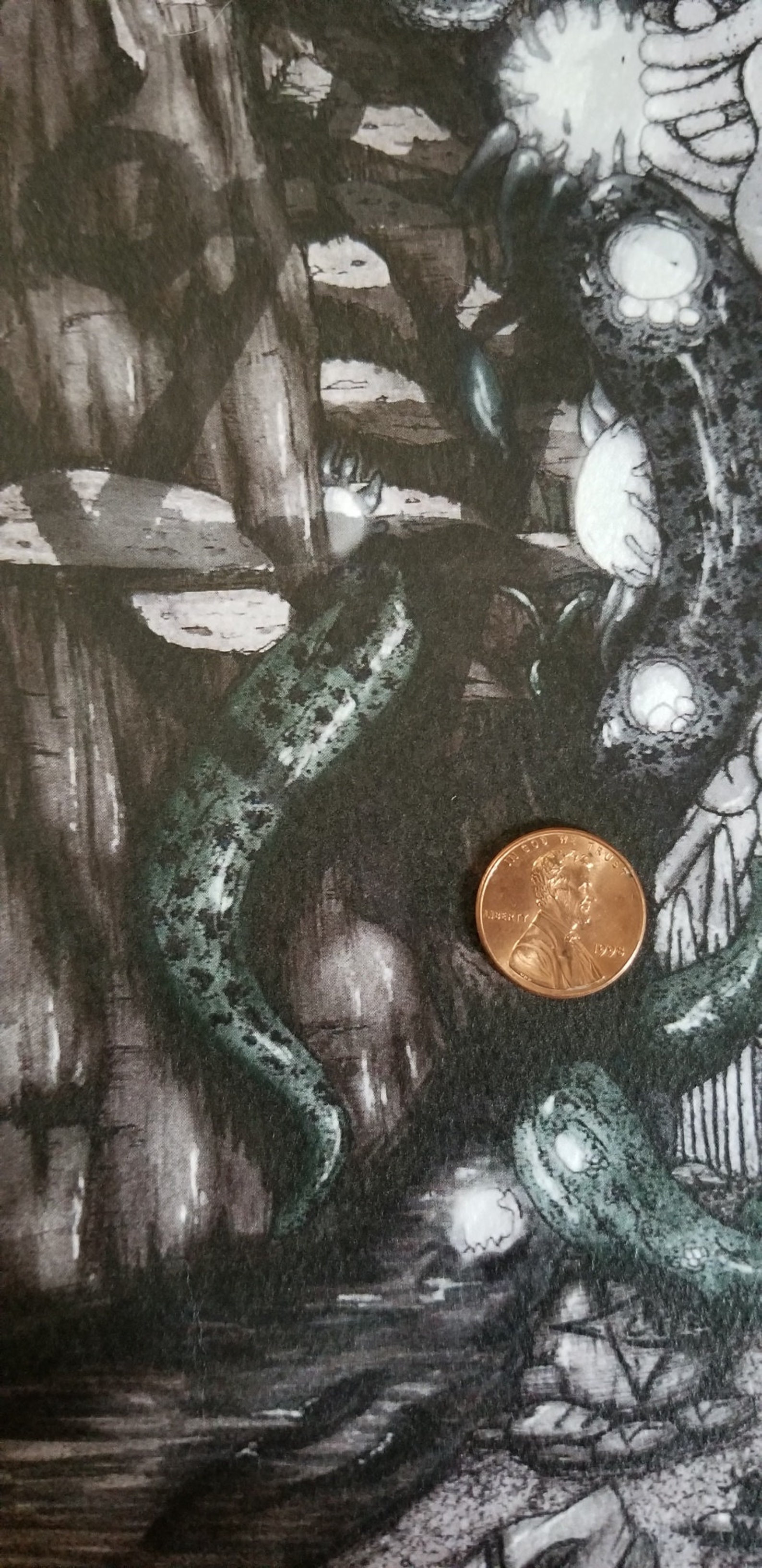 Lovecraftian Monolith 11x14 Inch Colored PRINT, Cthulhu, Dagon ...