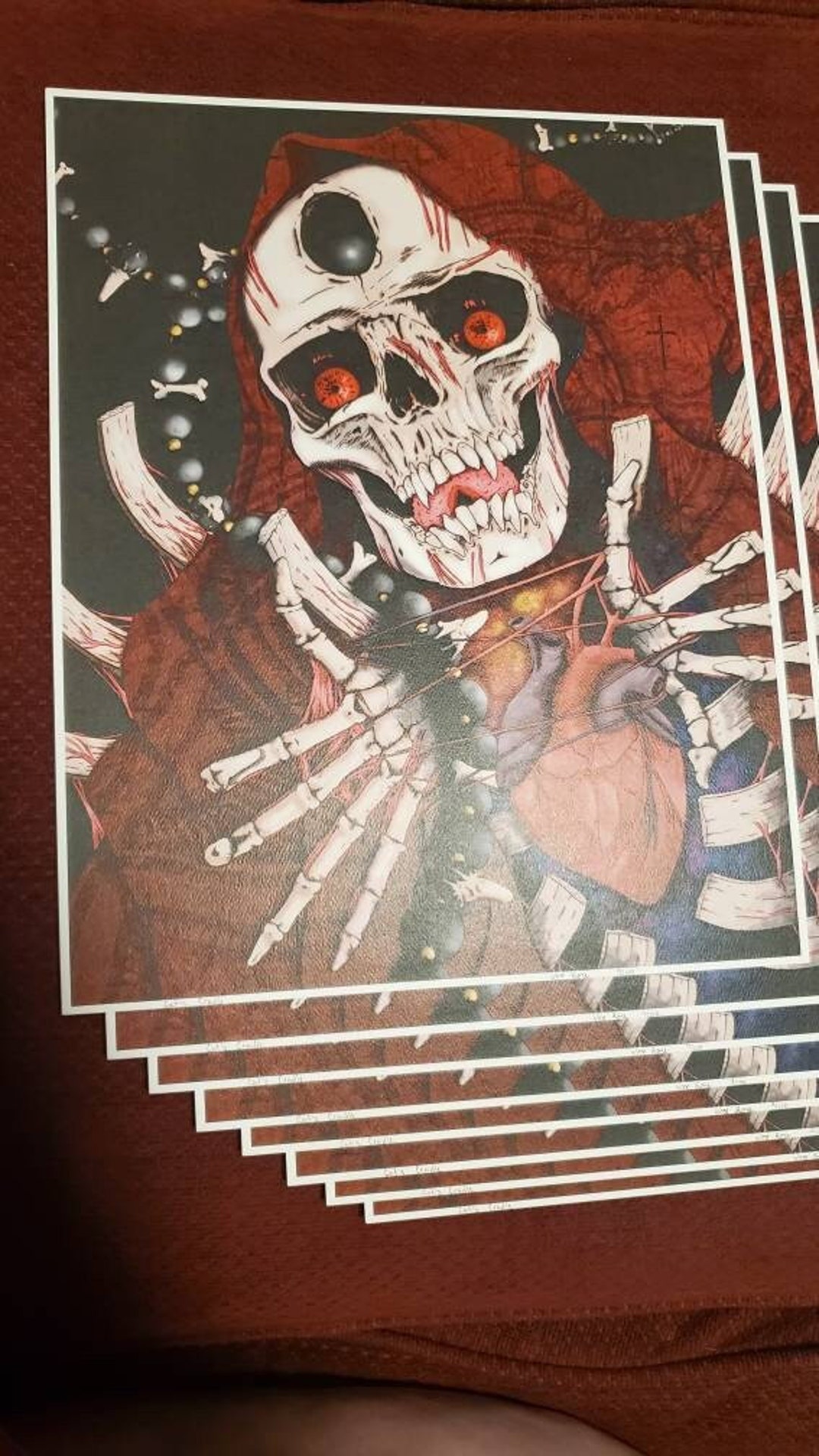 Choronzon 11x14 Inch Colored PRINT, Thelema, Aleister Crowley, Cosmic ...