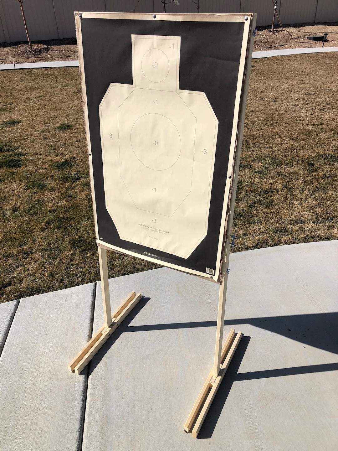 Folding Target Frame and Target. Fits in 30 Inch Box - Etsy