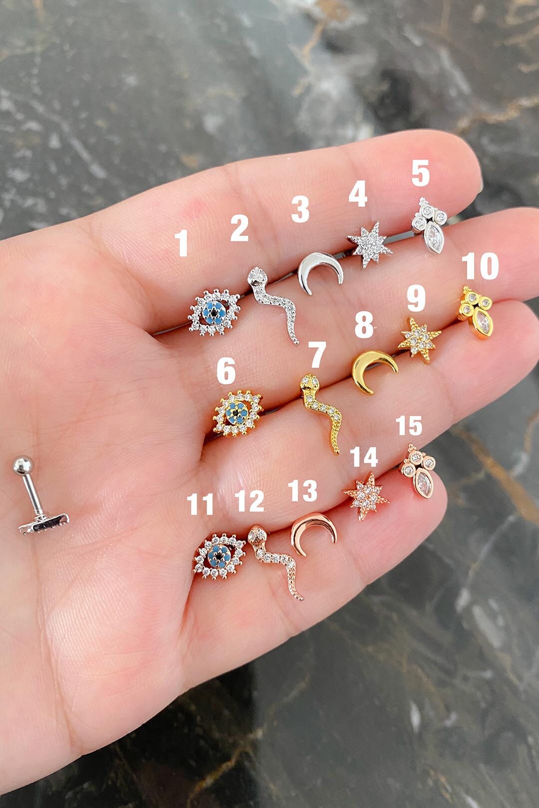 Cute Tragus Piercing Jewelry