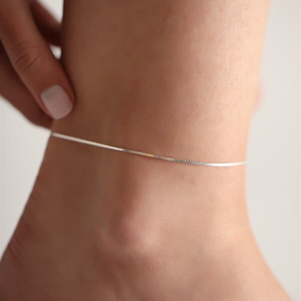 Dainty Anklet - Etsy