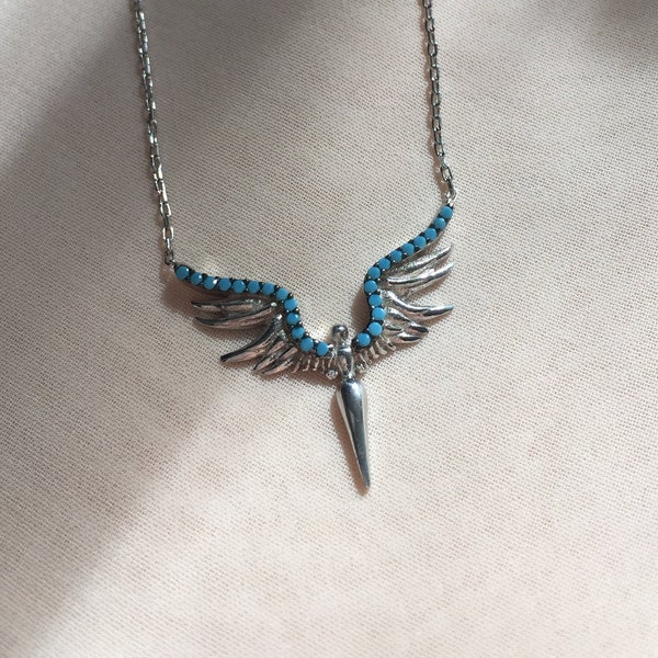 Turquoise Angel - Etsy
