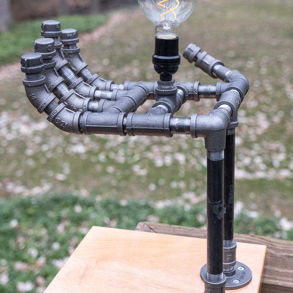 Pipe Lamp - Etsy