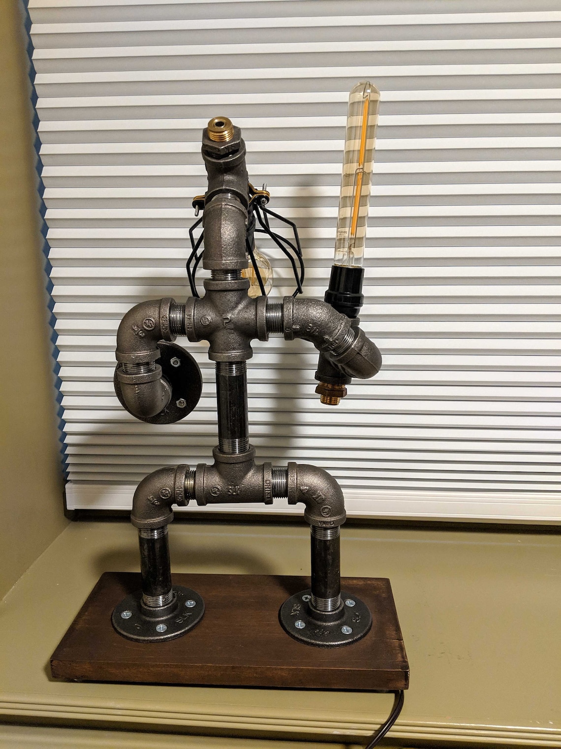 Gladiator Pipe Lamp - Etsy