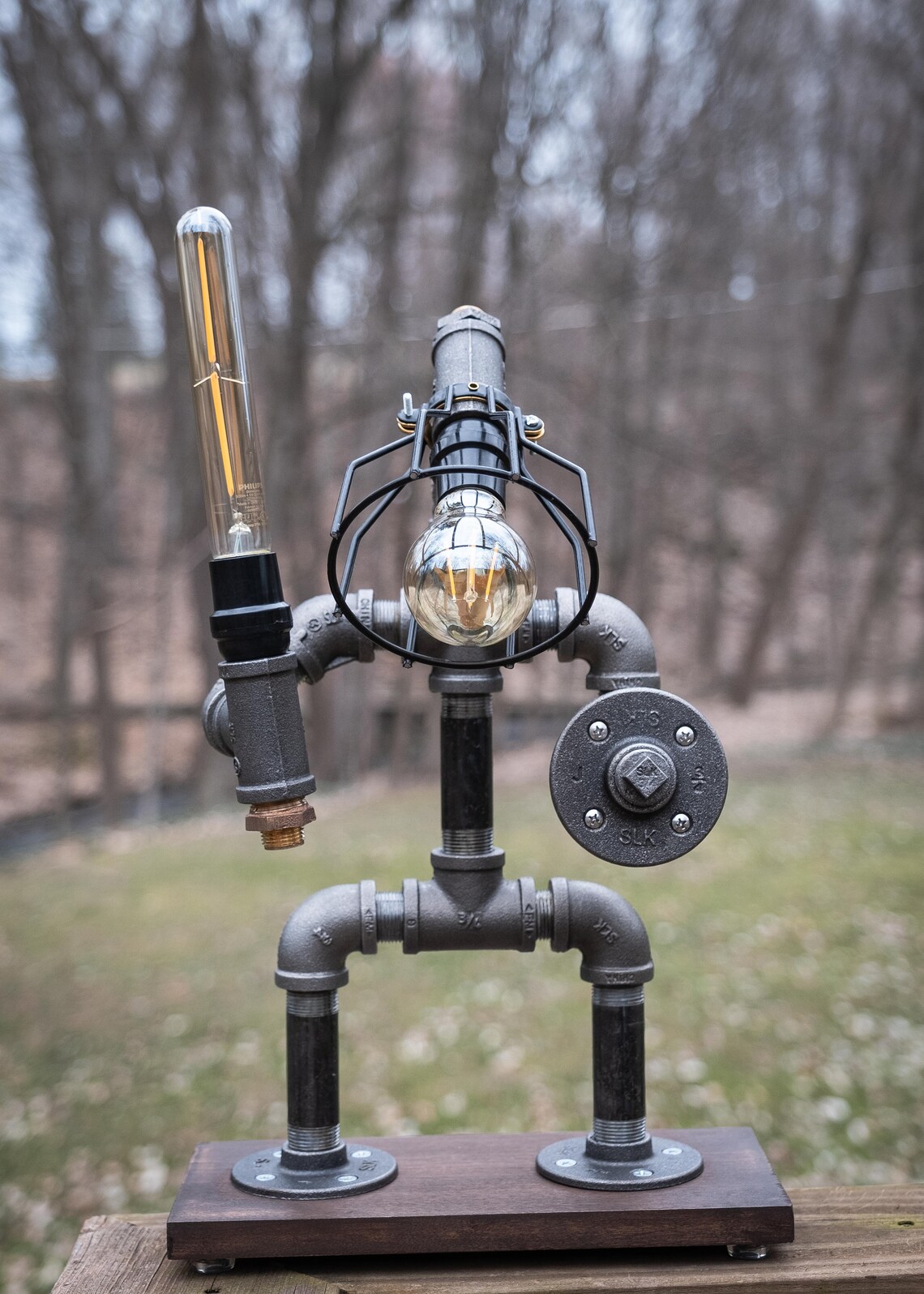 Gladiator Pipe Lamp - Etsy