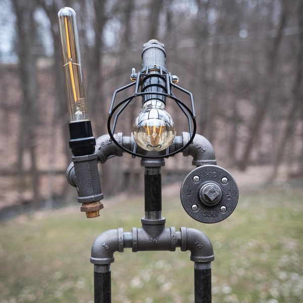Pipe Lamp - Etsy