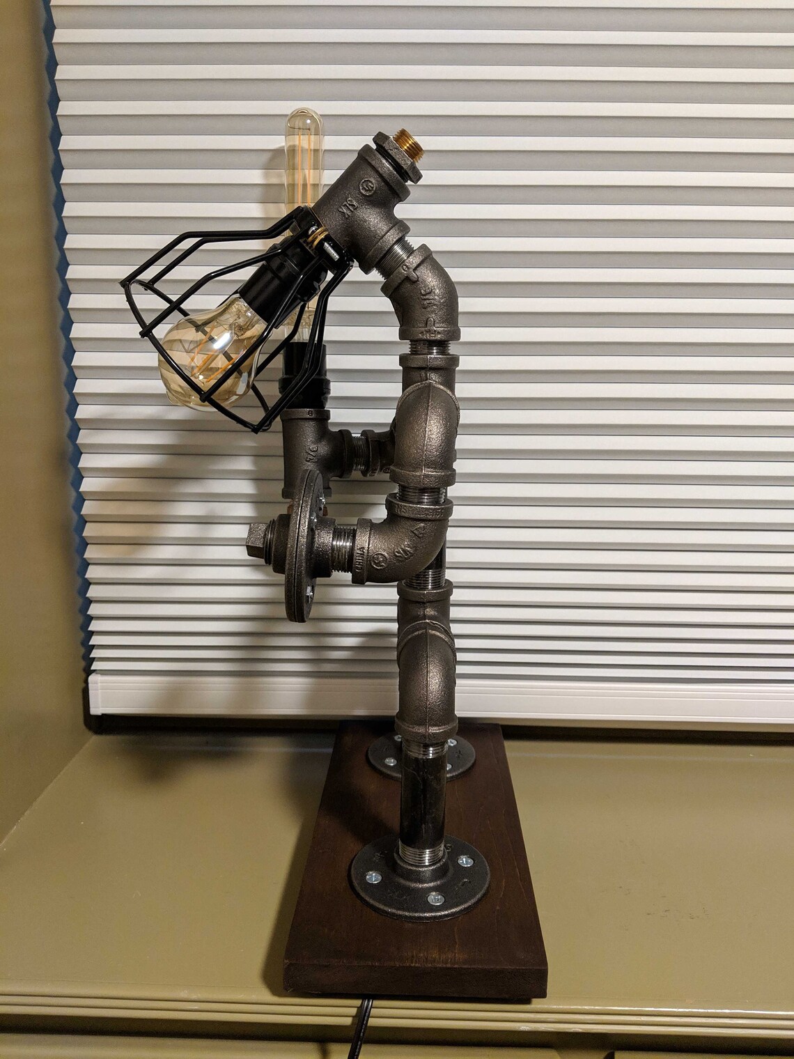 Gladiator Pipe Lamp - Etsy