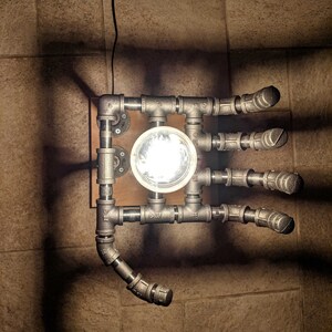 Hand Pipe Lamp - Etsy