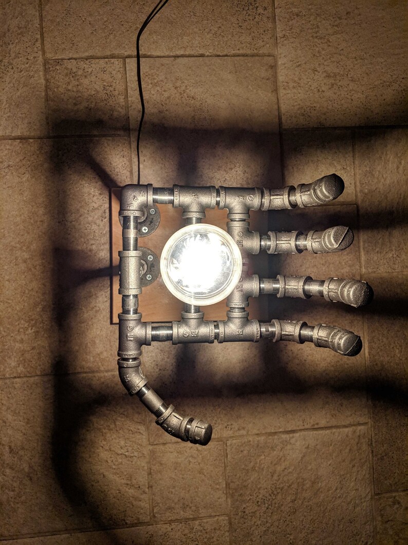 Hand Pipe Lamp - Etsy