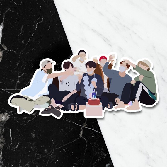 BTS Dynamite Hot 100 1 Sticker - Etsy