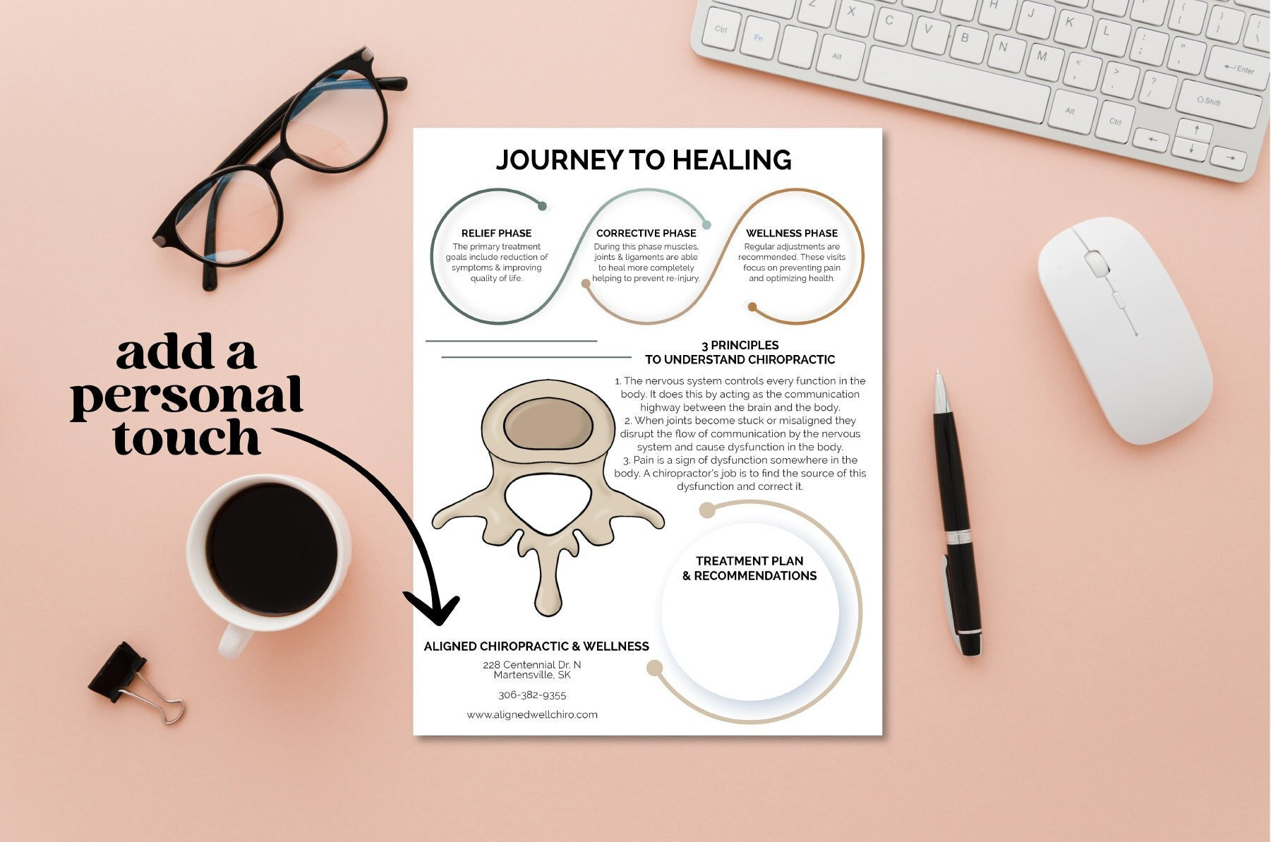 ROF Patient Handout | Chiropractic Report of Findings | Journey to ...