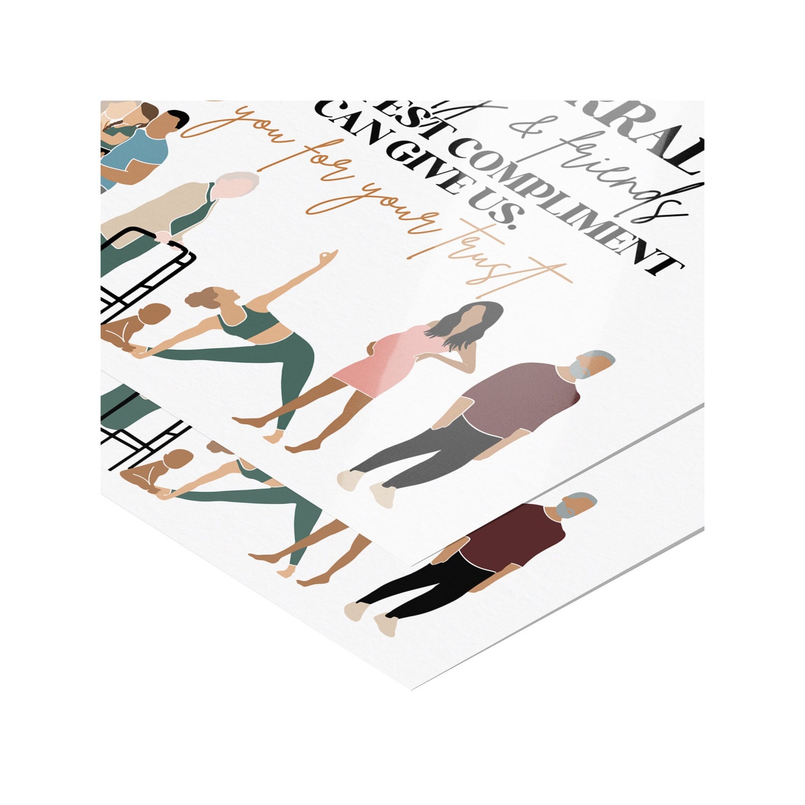 Referral Poster | Chiro Poster | Chiropractic Poster | Physiotherapy ...
