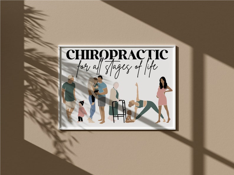 Chiropractic for All Stages of Life | Chiropractic Wall Art ...