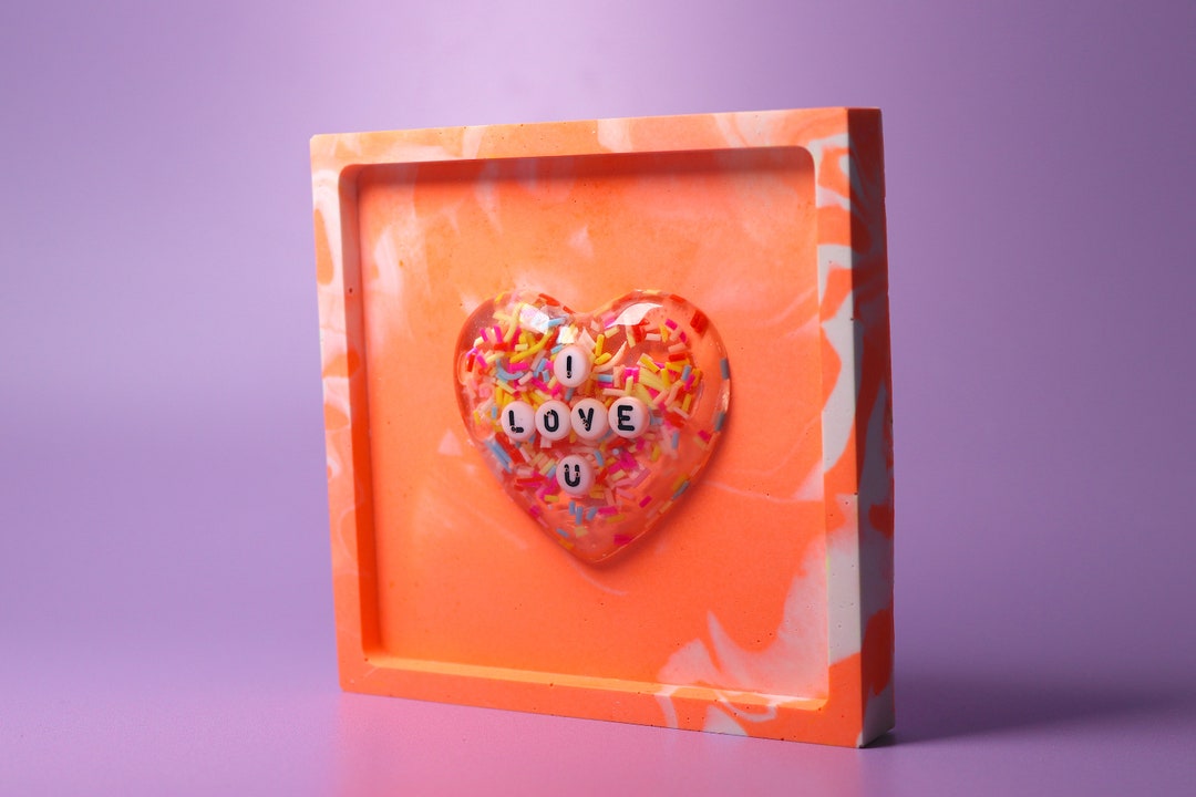 Wall Art | I Love You | Partner | Fun Birthday Gift | Small Resent ...