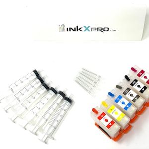 XP-15000 6x100ml DTF Ink With Chipless Refillable Cartridges Kit( No ...