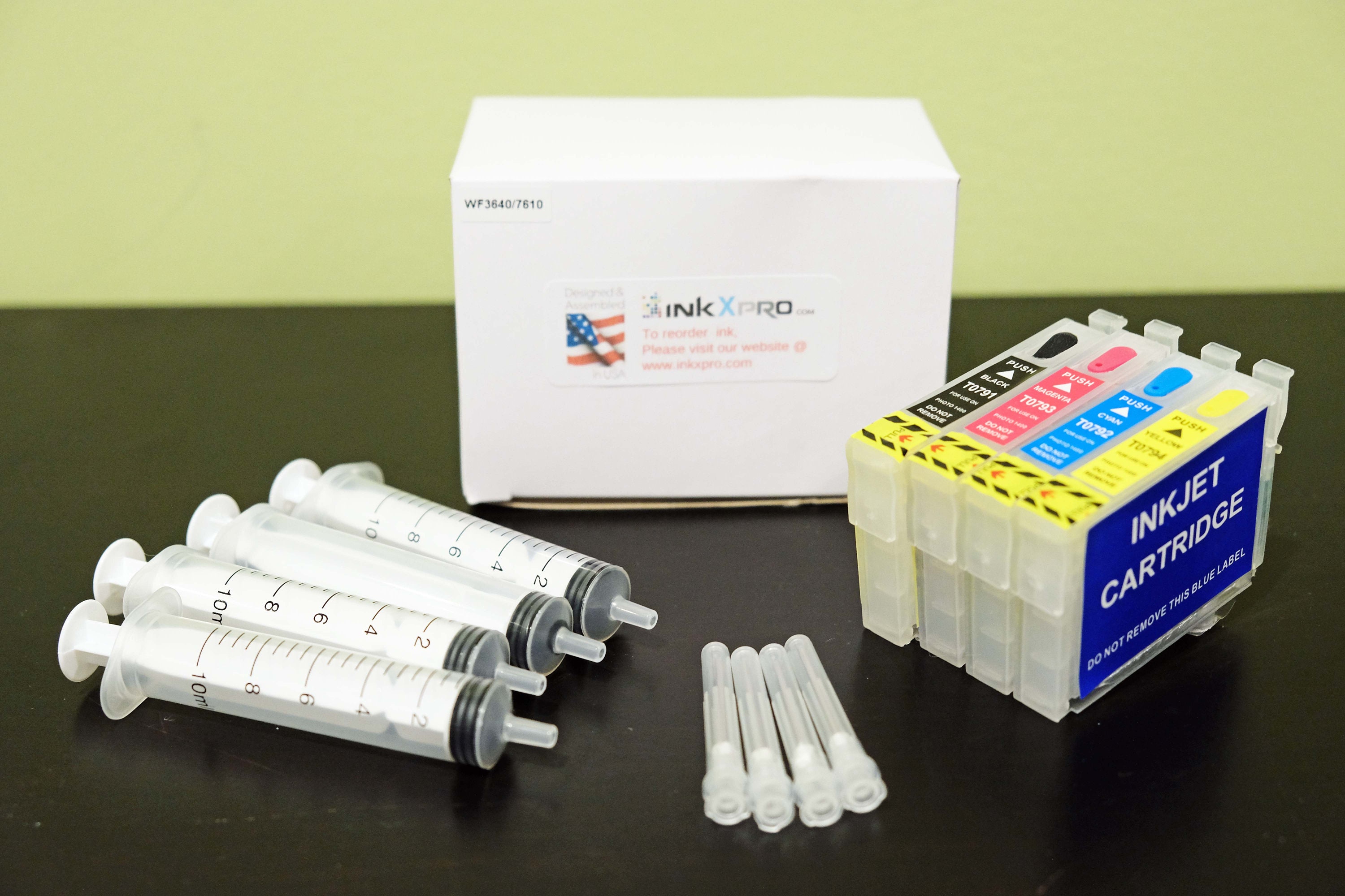 Epson 288XL Sublimation Refillable Ink Cartridges no Chips for Chipless ...