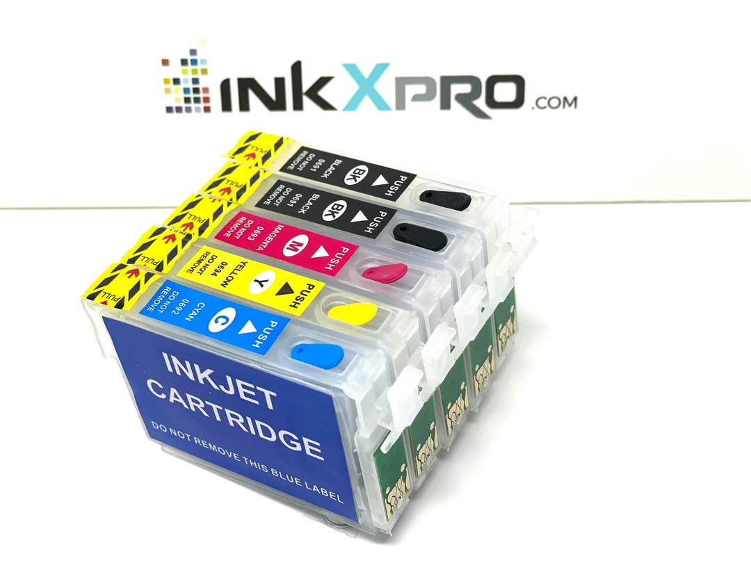 T69 Refillable Ink Cartridge Kit: Epson Stylus & Workforce Printers - Etsy